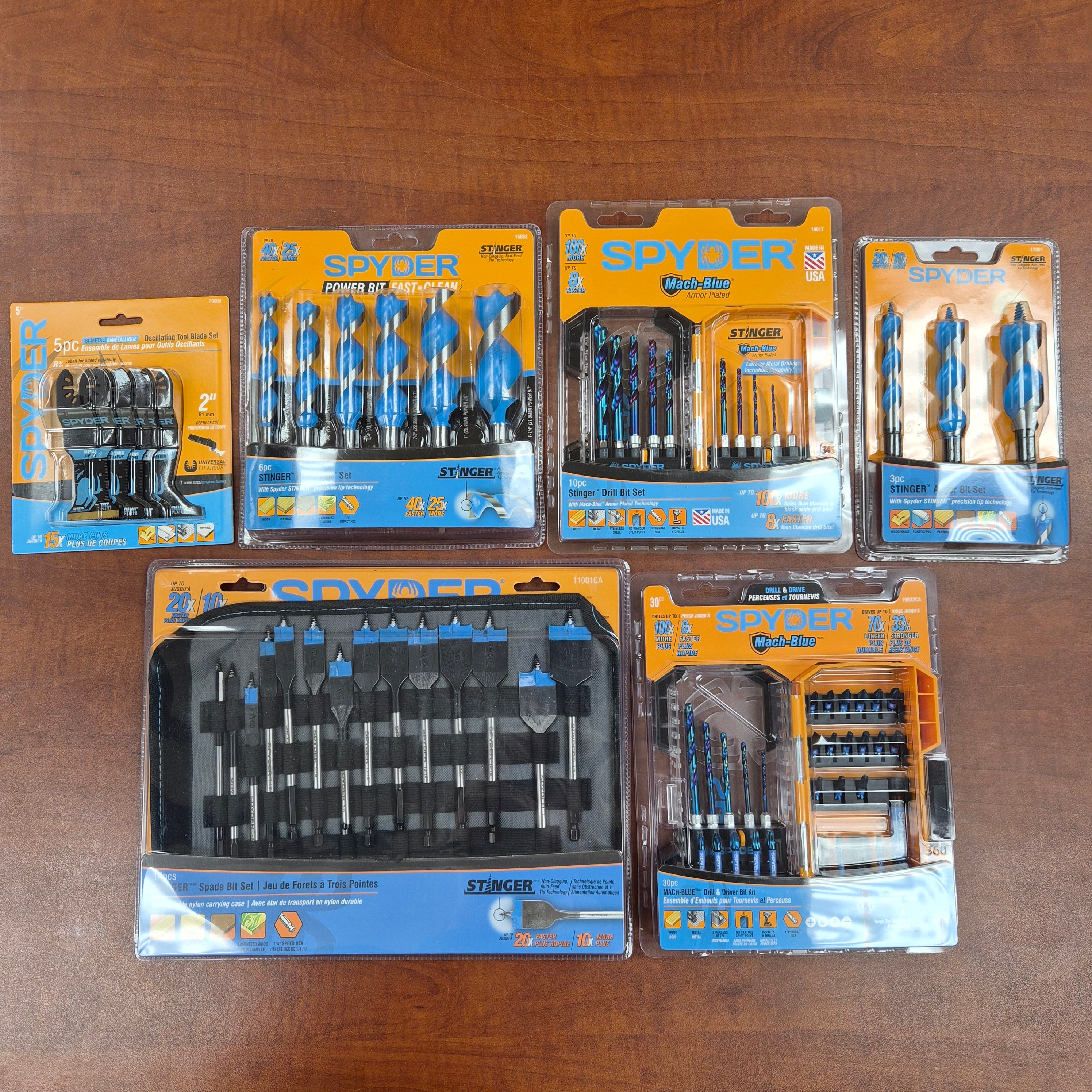 Spyder 6-Piece Accessory Set – Tool Pass Pro