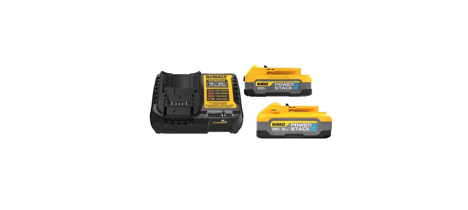 DeWalt Powerstack 20V MAX Starter Kit - DCBP315-2C – Tool Pass Pro