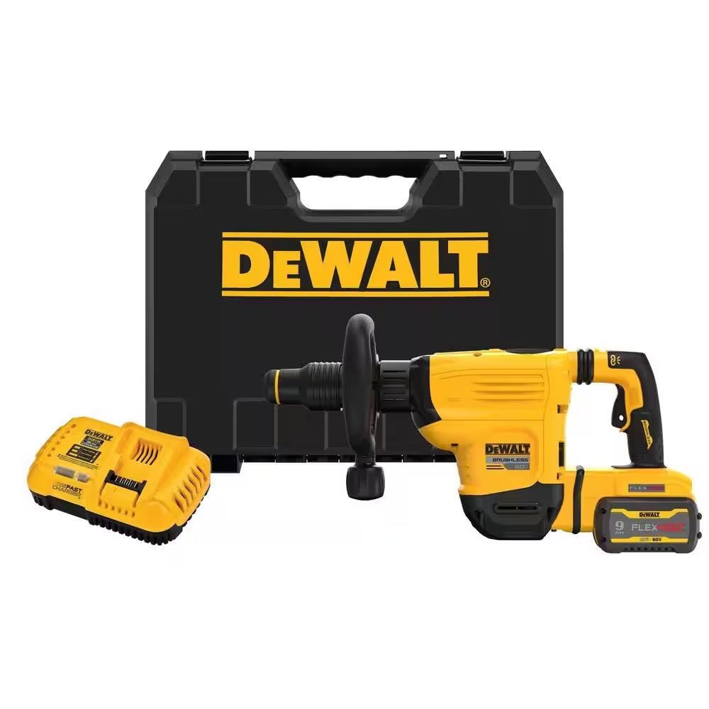 DeWalt 60V SDS MAX Chipping Hammer Kit (15LB) - DCH832X1 – Tool Pass Pro