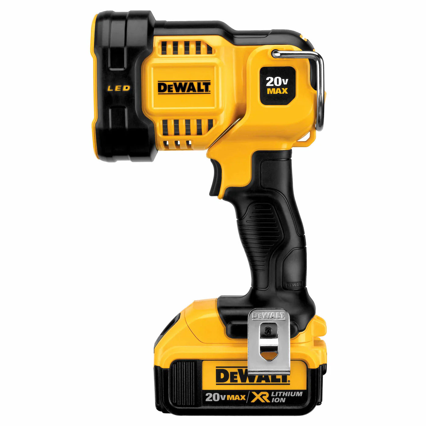 DeWalt 20V MAX Jobsite LED Spotlight with 5Ah Battery - DCL043 (#1 ...
