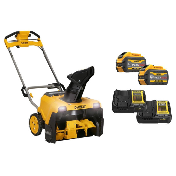 Dewalt 60v Max 21 Single Stage Snow Blower Kit Dcsnp2142y2 Tool