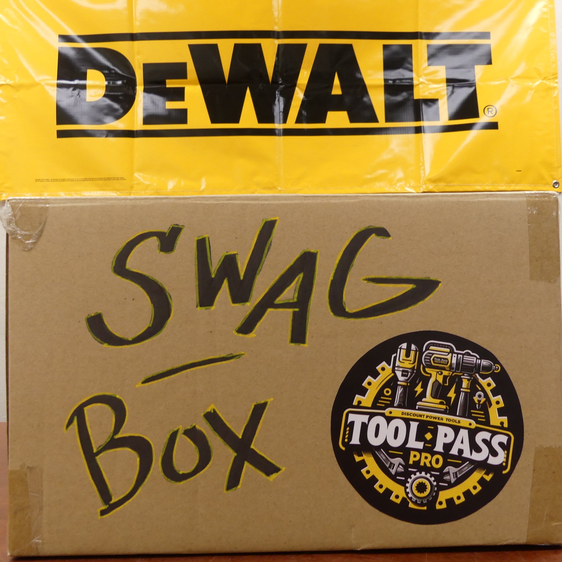 Premium DeWalt Swag Mystery Box (#1) – Tool Pass Pro