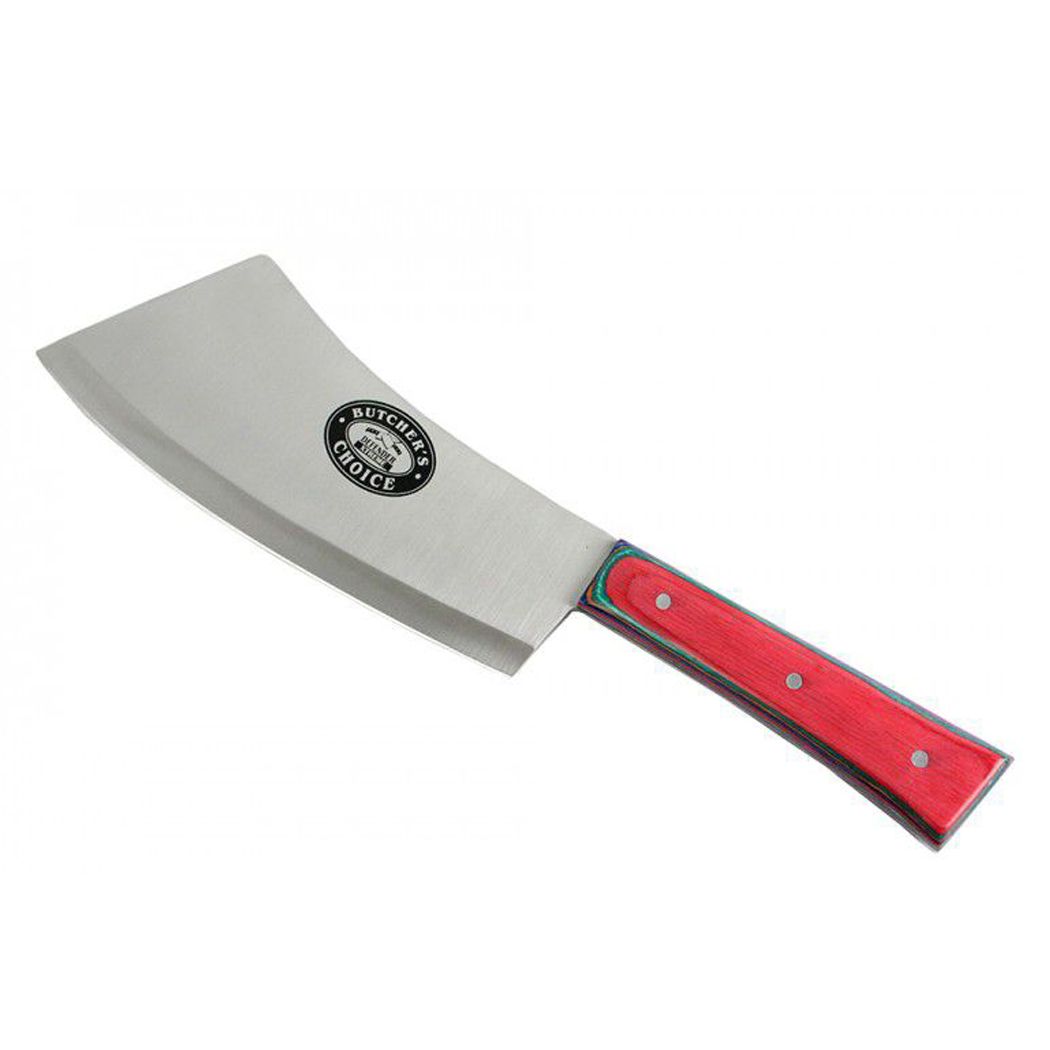 13" Defender Xtreme Butcher Knife Stainless Steel Blade with Multicolo ...
